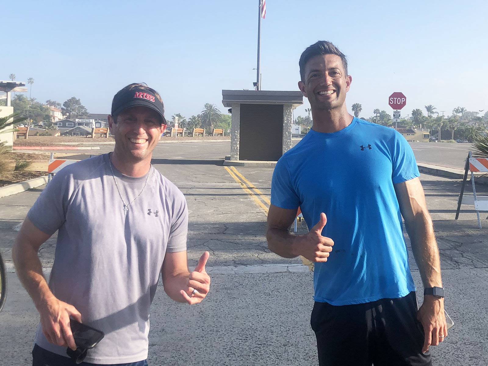 Encinitas Half Marathon - Me, Myself & Justin